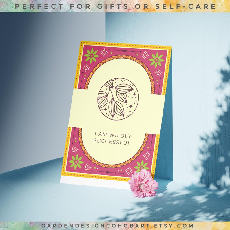 Daily Positive Affirmations Printable, 30 Abundance Affirmation Cards ...