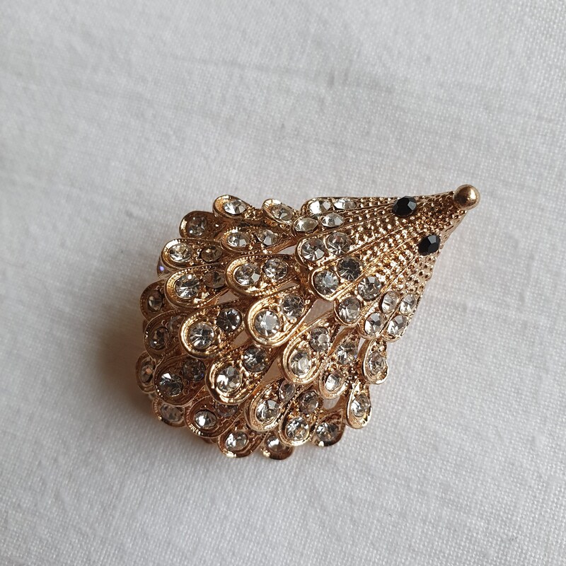 Crystal Brooch Pin - Etsy