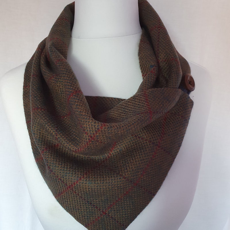 Button Scarf - Etsy