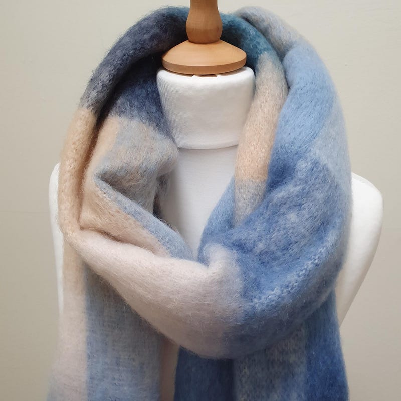 Fluffy Scarfs for Women - Etsy