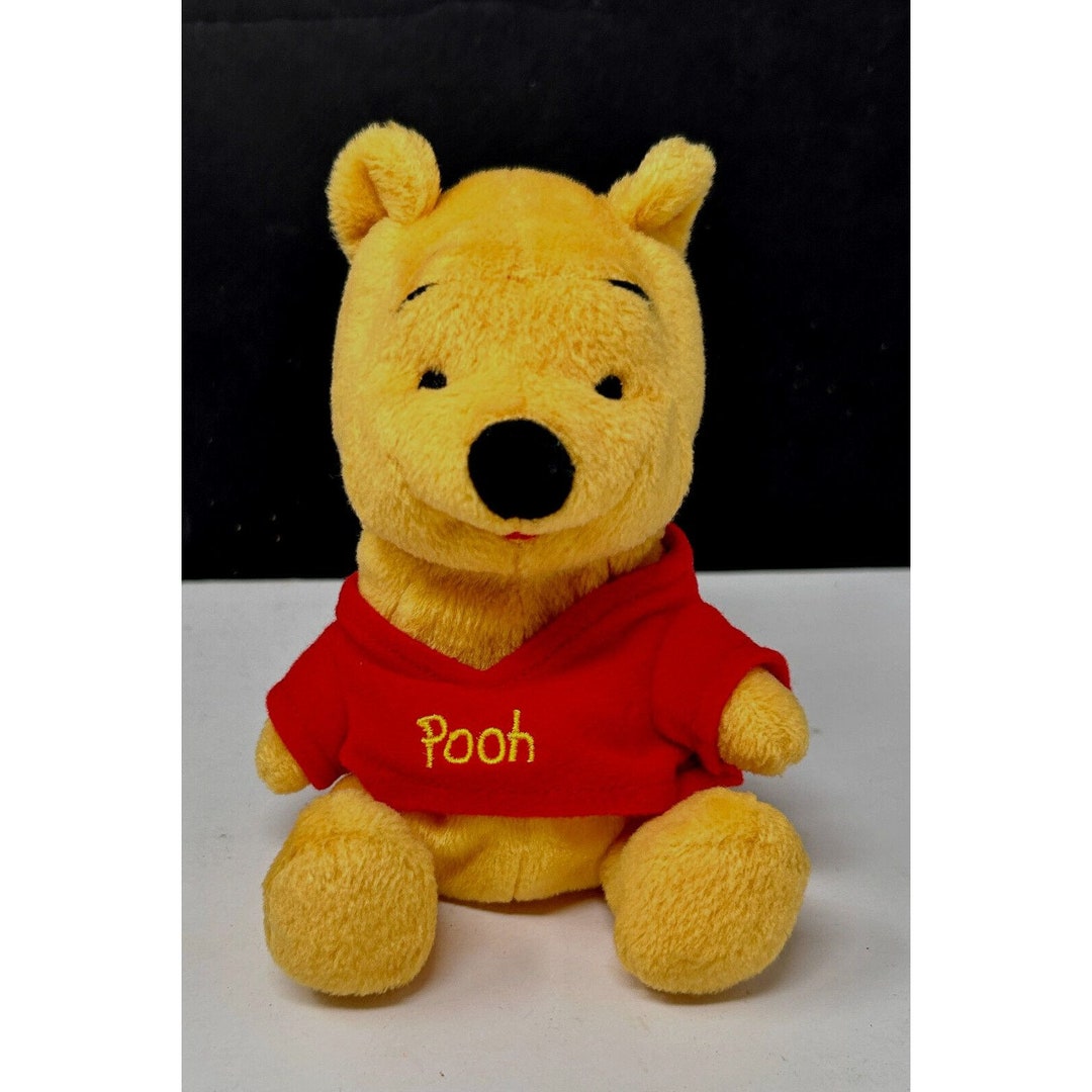 1990's Arcotoys/mattel Winnie the Pooh in Sitting Position 6 Bean Plush ...