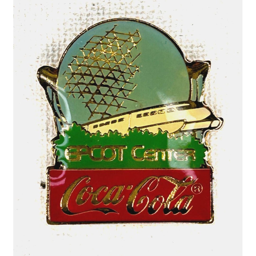 Disney 1986 WDW Epcot Center Cast 15th Anniversary Coca-cola LE Pin559 ...