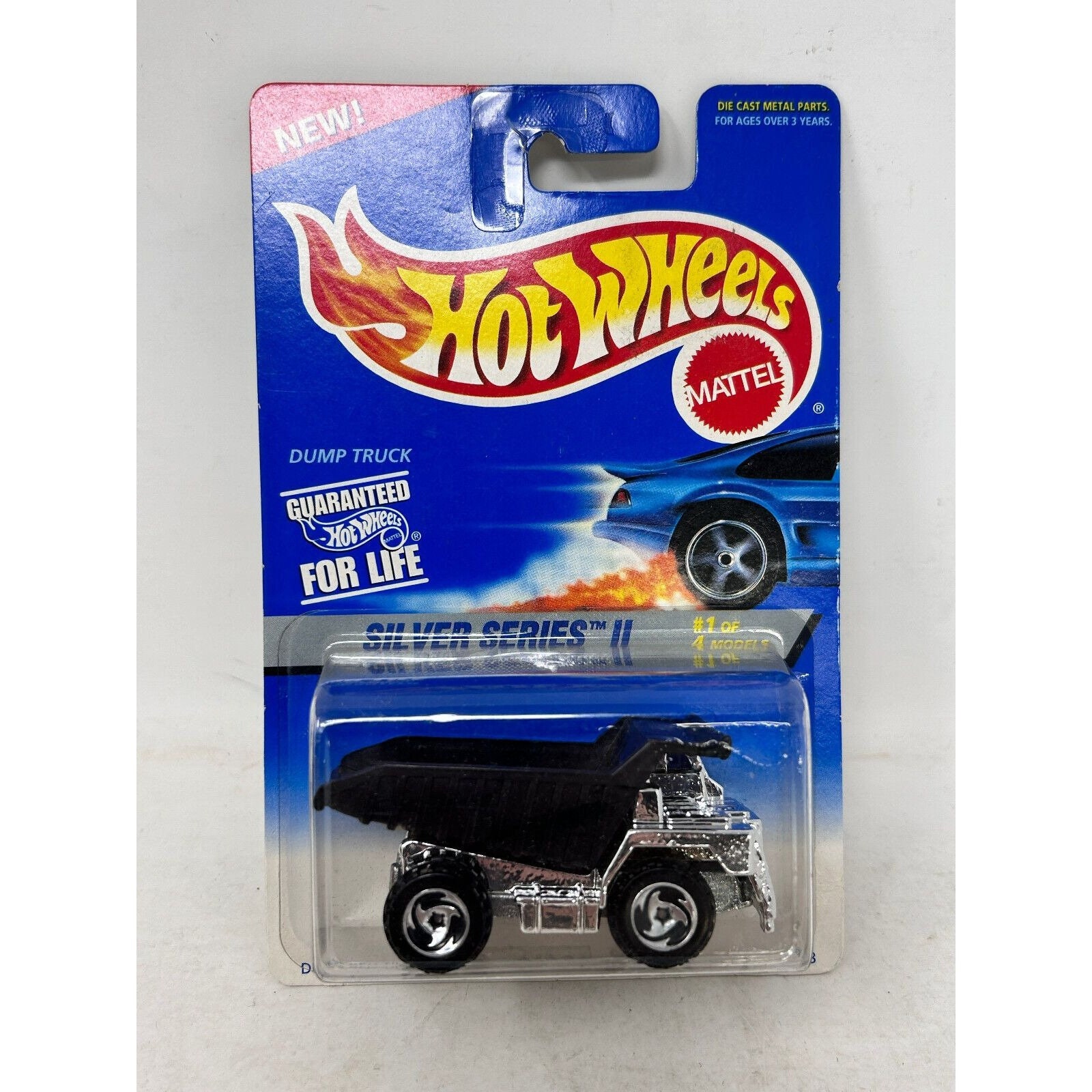 Vintage 1996 Hot Wheels Silver Series II Chrome and Black Dump Truck Variation Etsy Canada