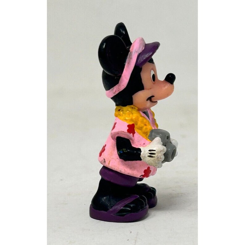 Vintage Mickey Mouse Tourist Disney World Land PVC Figure Applause ...