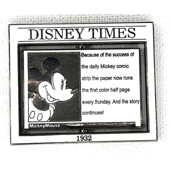 Disney 2001 Disney Times: The First Mickey Mouse Sund… - Gem