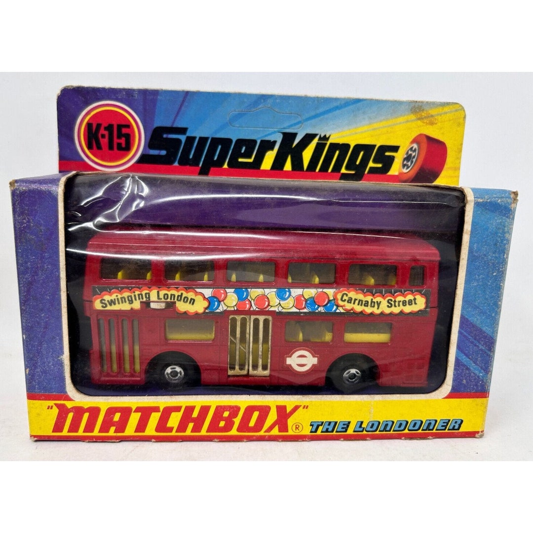 Vintage Matchbox Super Kings K15 the Londoner Bus Swinging London ...