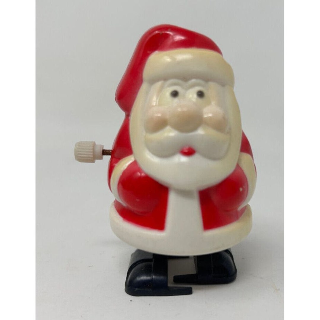 Vintage Santa Claus Walking Wind up Christmas Toy Party Favor - Etsy