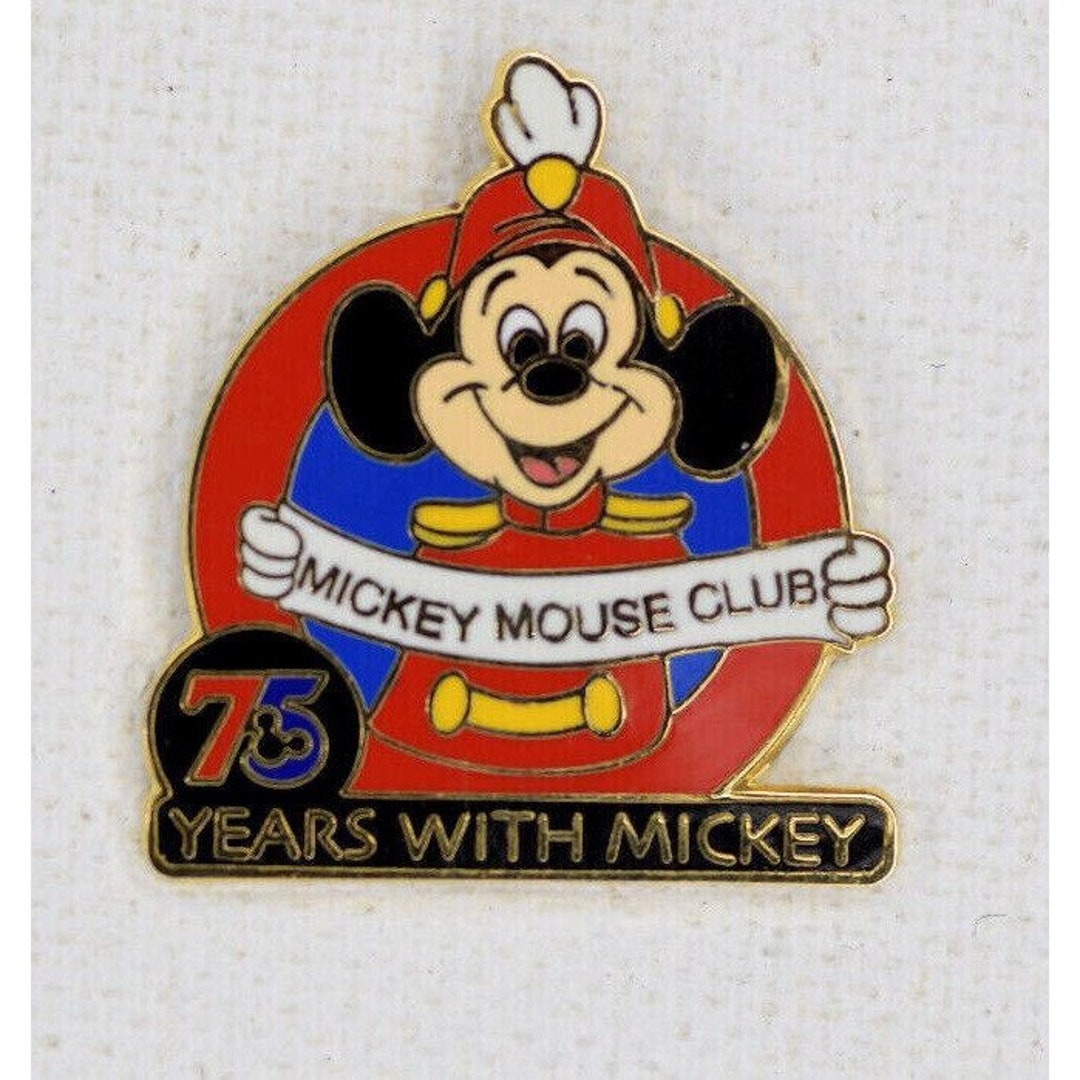 Disney 2003 75 Years With Mickey Mouse the Mickey Mouse Club Flex Pin ...
