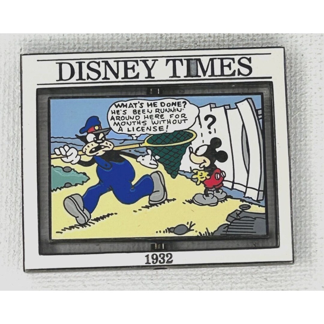 Disney 2002 Disney Times:the First Mickey Mouse Sunday Comic Strip 10 ...