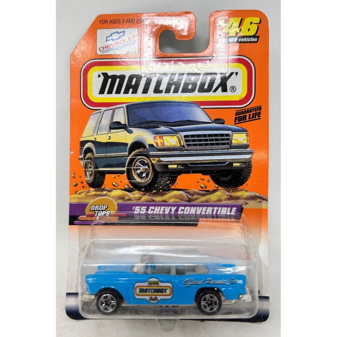 Vintage Matchbox 55 Chevy Convertible Parade Car #46 - Etsy