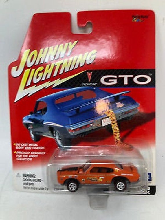 Johnny Lightning Orange 1969 GTO Super Stock From GTO Series | Etsy