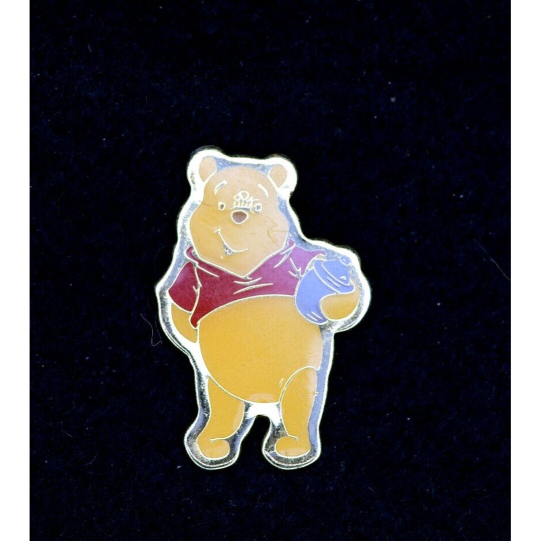 Disney 2000-2001 Winnie the Pooh W/ Bee on His Nose Holding Hunny Pot ...