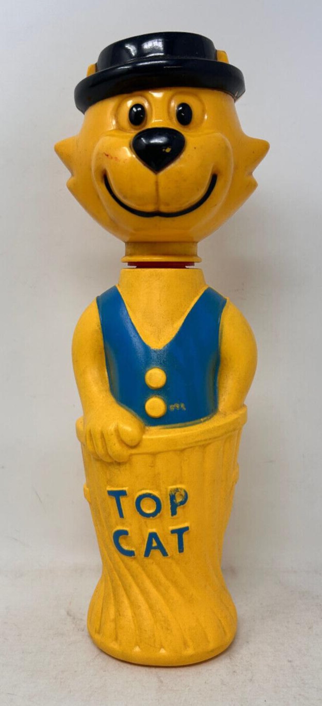 Vintage 1960's Top Cat Soaky Figurine Toy Bottle Hard to Find Blue and ...