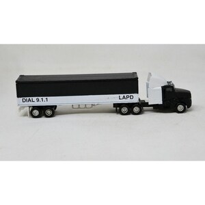 Maisto Kenworth LAPD Police Tractor Trailer Truck - Etsy