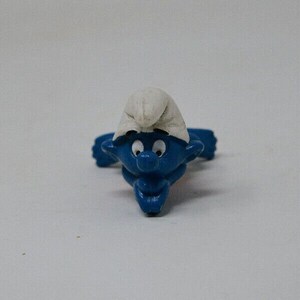Smurfs 20025 Swimmer Smurf Red Ring Vintage Figure PVC Toy Figurine ...