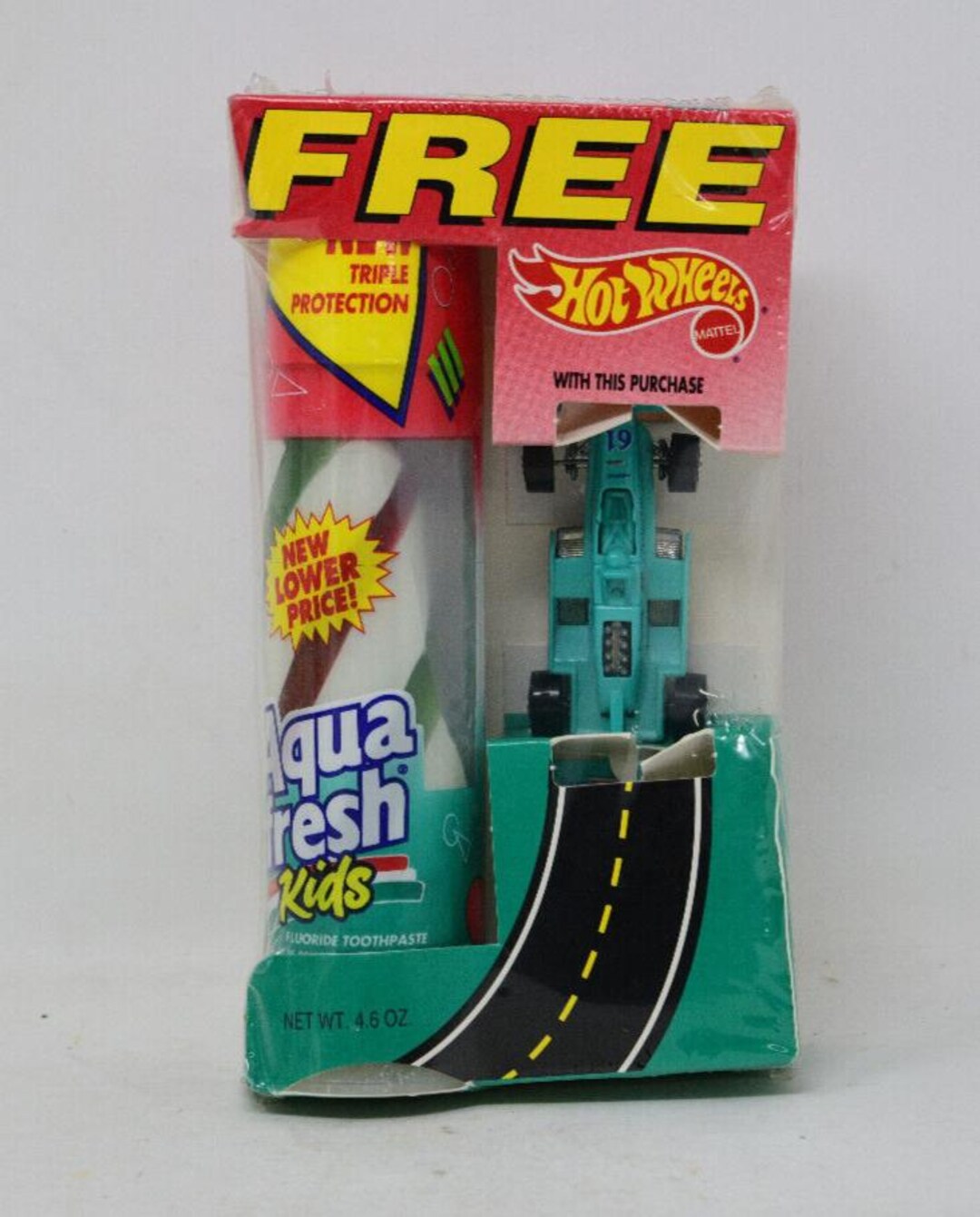 Vintage Hot Wheels Promo Aquafresh Toothpaste Turbo Streak Racer - Etsy