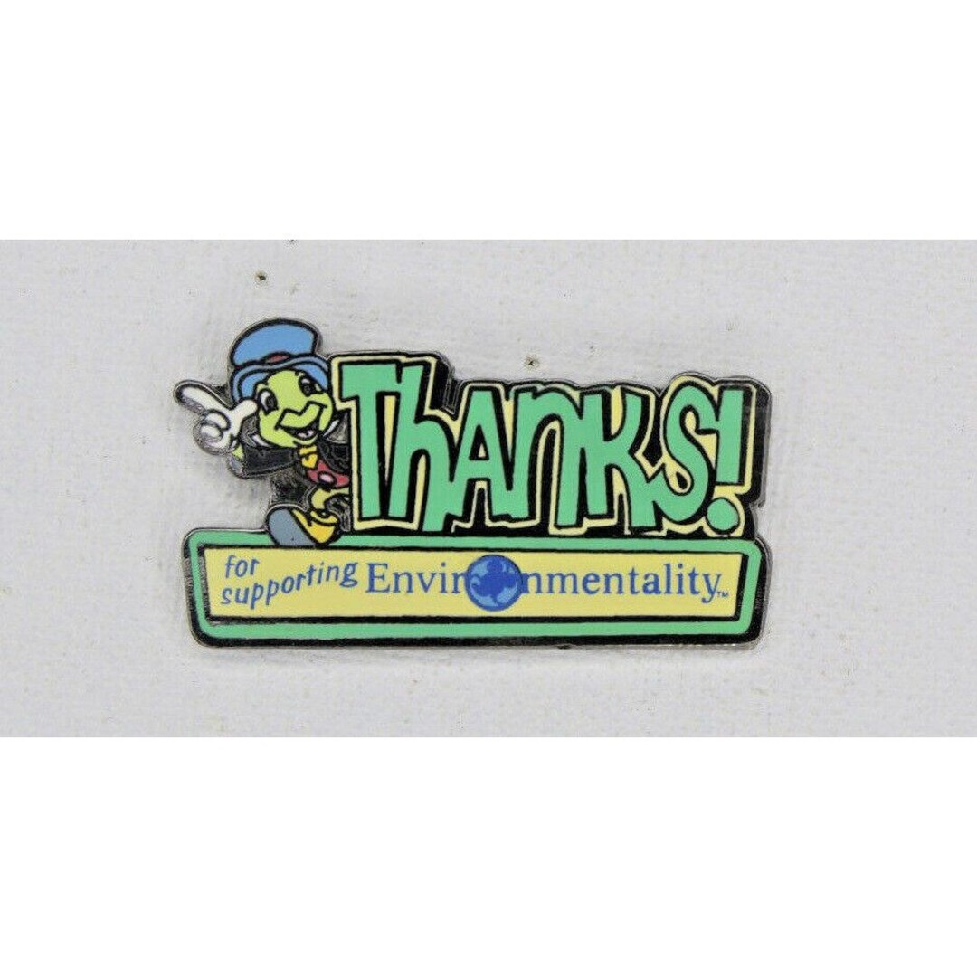 Disney 2006 Jiminy Cricket Thanks for Supporting Environmentality ...