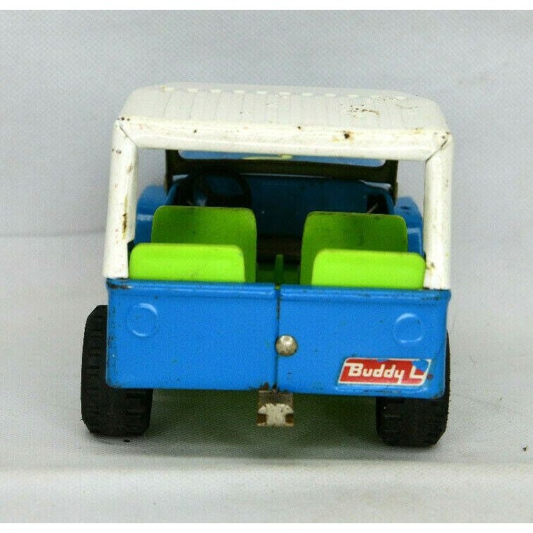 Vintage 1970s Buddy L Cool Cat Jeep and Trailer Pressed Steel - Etsy