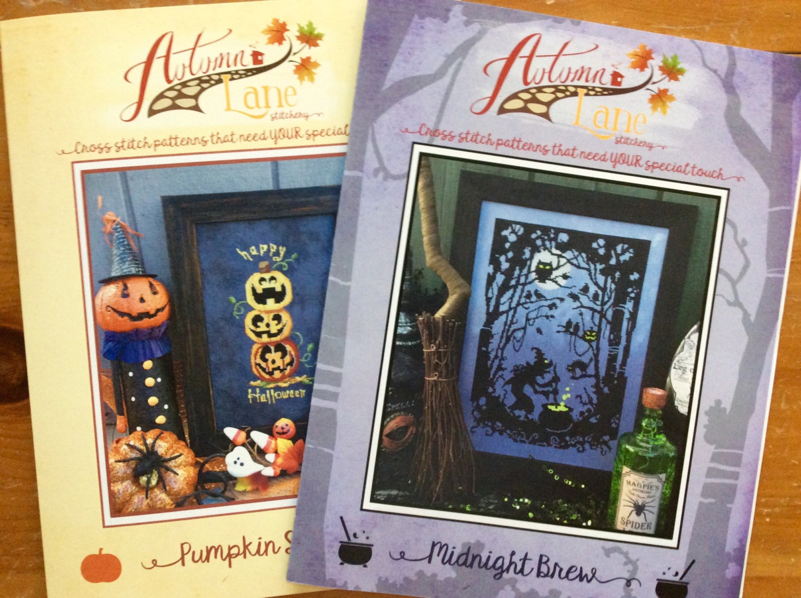 Autumn Lane Stitchery Halloween Bundle: Midnight Brew AND | Etsy