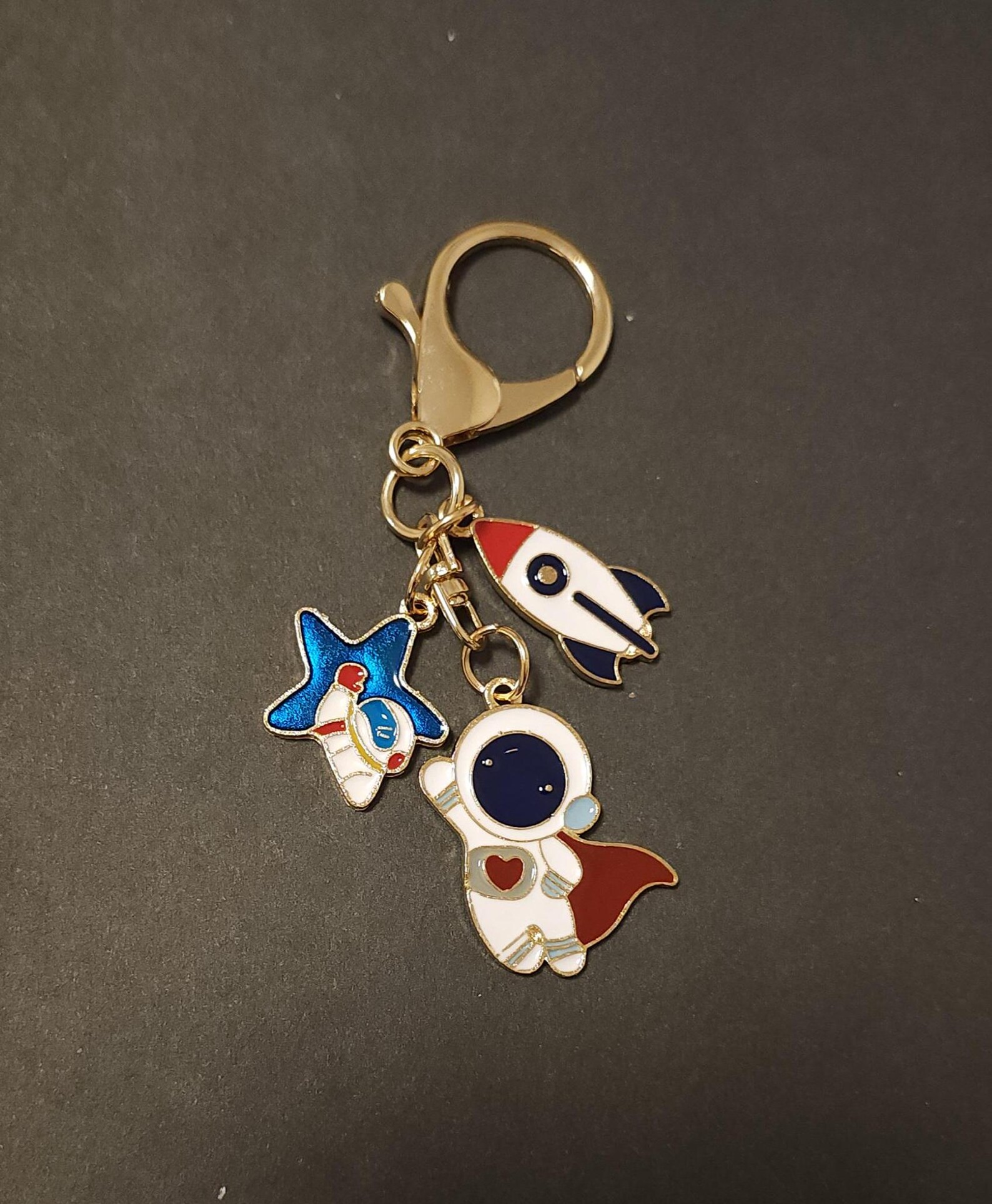 Space Enamel Keychain L Astronomy Enamel Key Chain L Enamel Keychain L ...