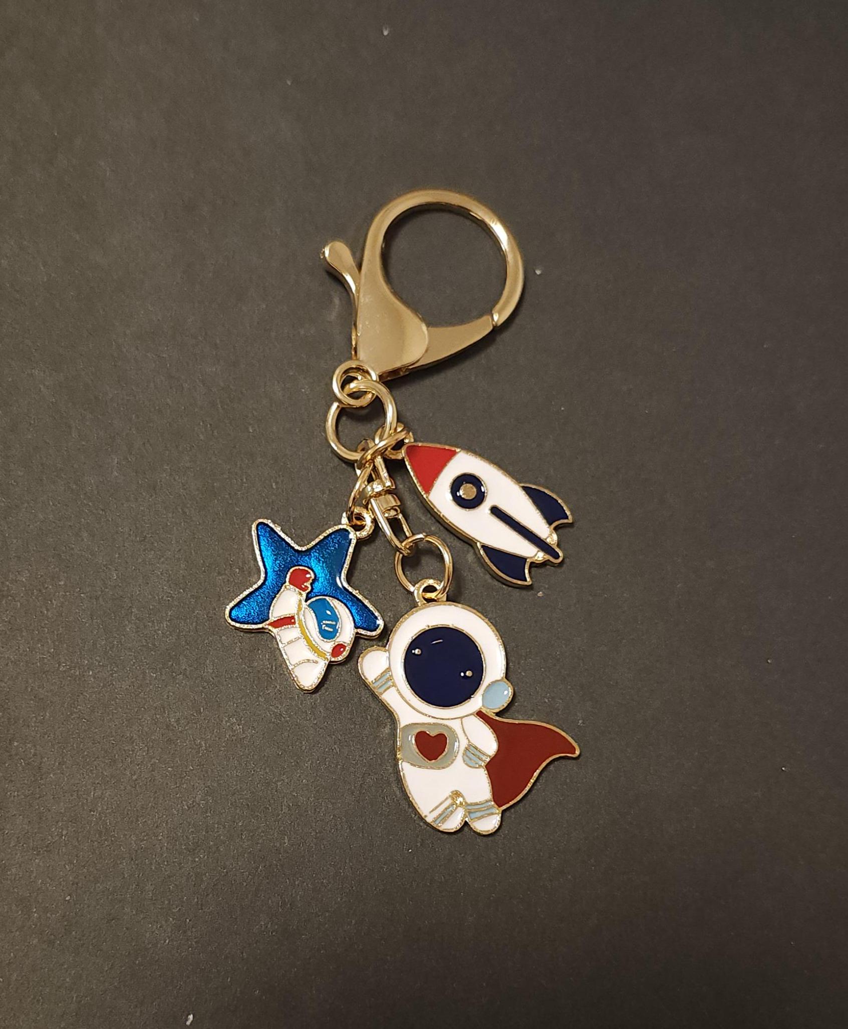 Space Enamel Keychain L Astronomy Enamel Key Chain L Enamel Keychain L ...