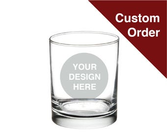 Custom glass etching | Etsy