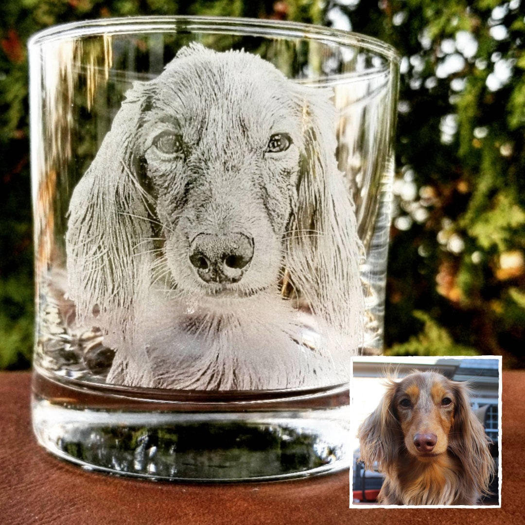 Personalized Etched Glass, Coffee, Tea, Dog Coffee Mug Personalized ...