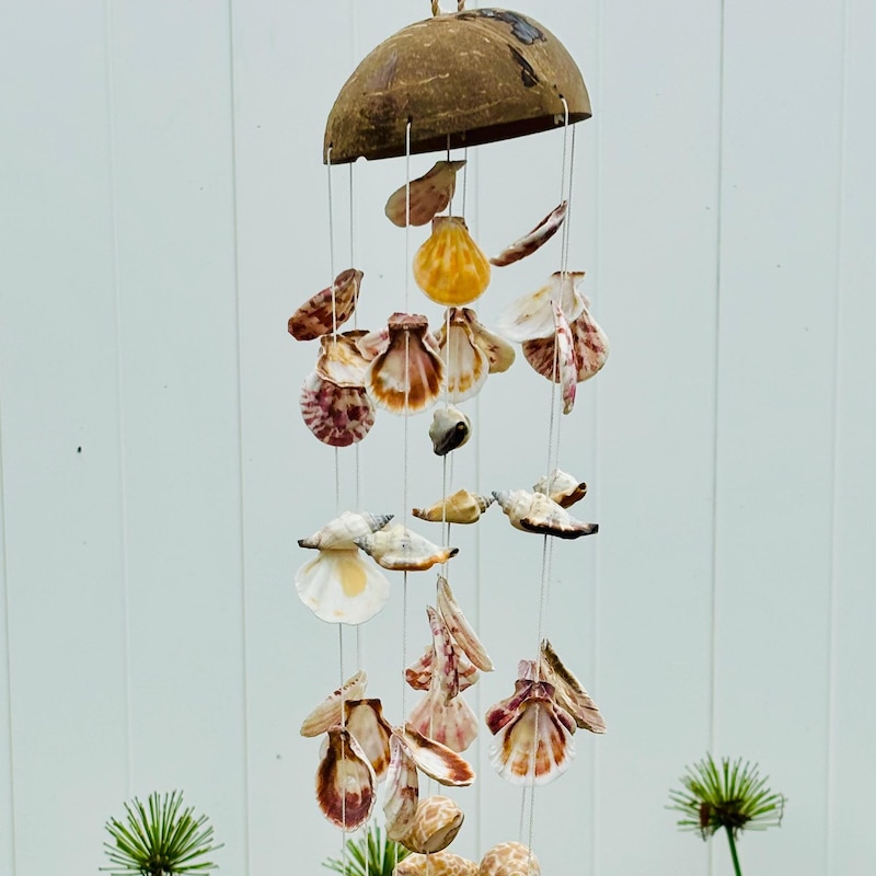 Sea Shell Wind Chime - Etsy