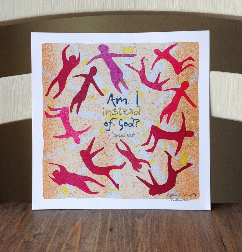 Torah Portion Vayechi 8x8 Art Print - Etsy