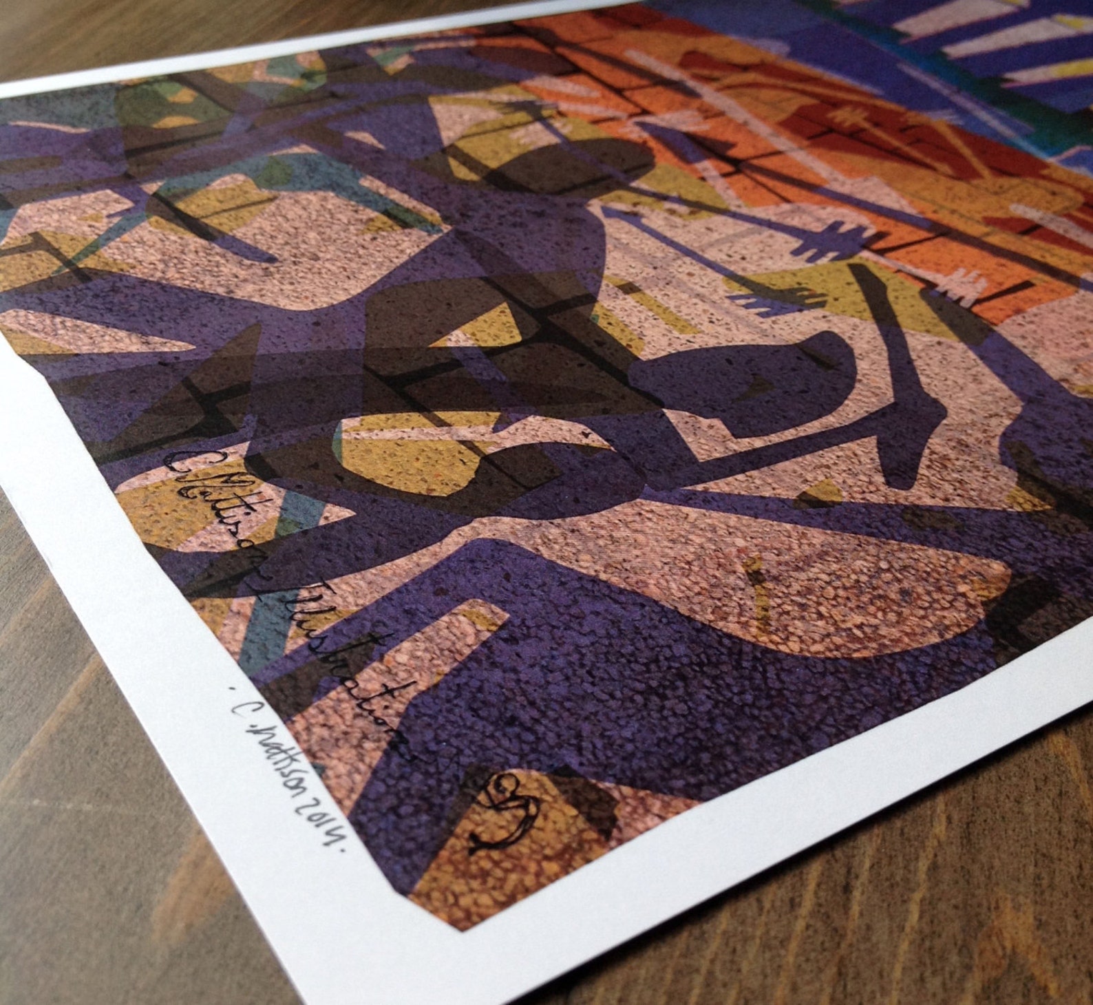 Chanukah - 9x12 Art Print - Etsy