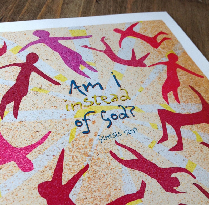 Torah Portion Vayechi 8x8 Art Print - Etsy