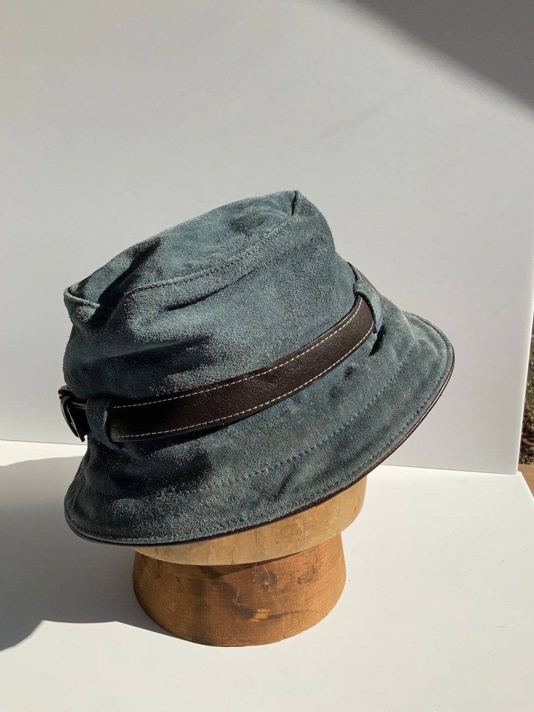 Coach Leather Bucket Hat - Etsy