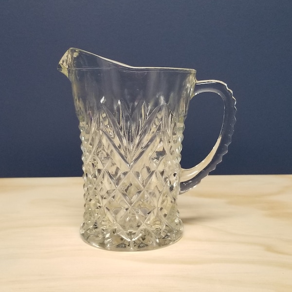 Small Glass Pitcher - Etsy
