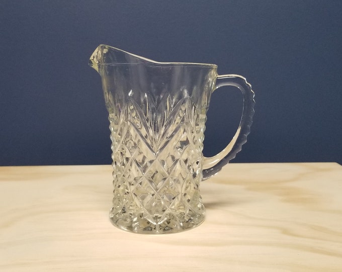 Small Pitchers CHOOSE ONE Glass Pitchers Creamers Vintage Creamers ...