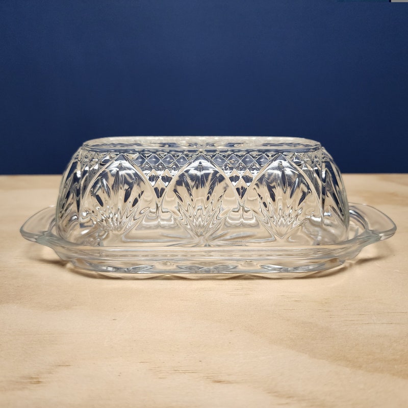 Crystal Butter Dish - Etsy