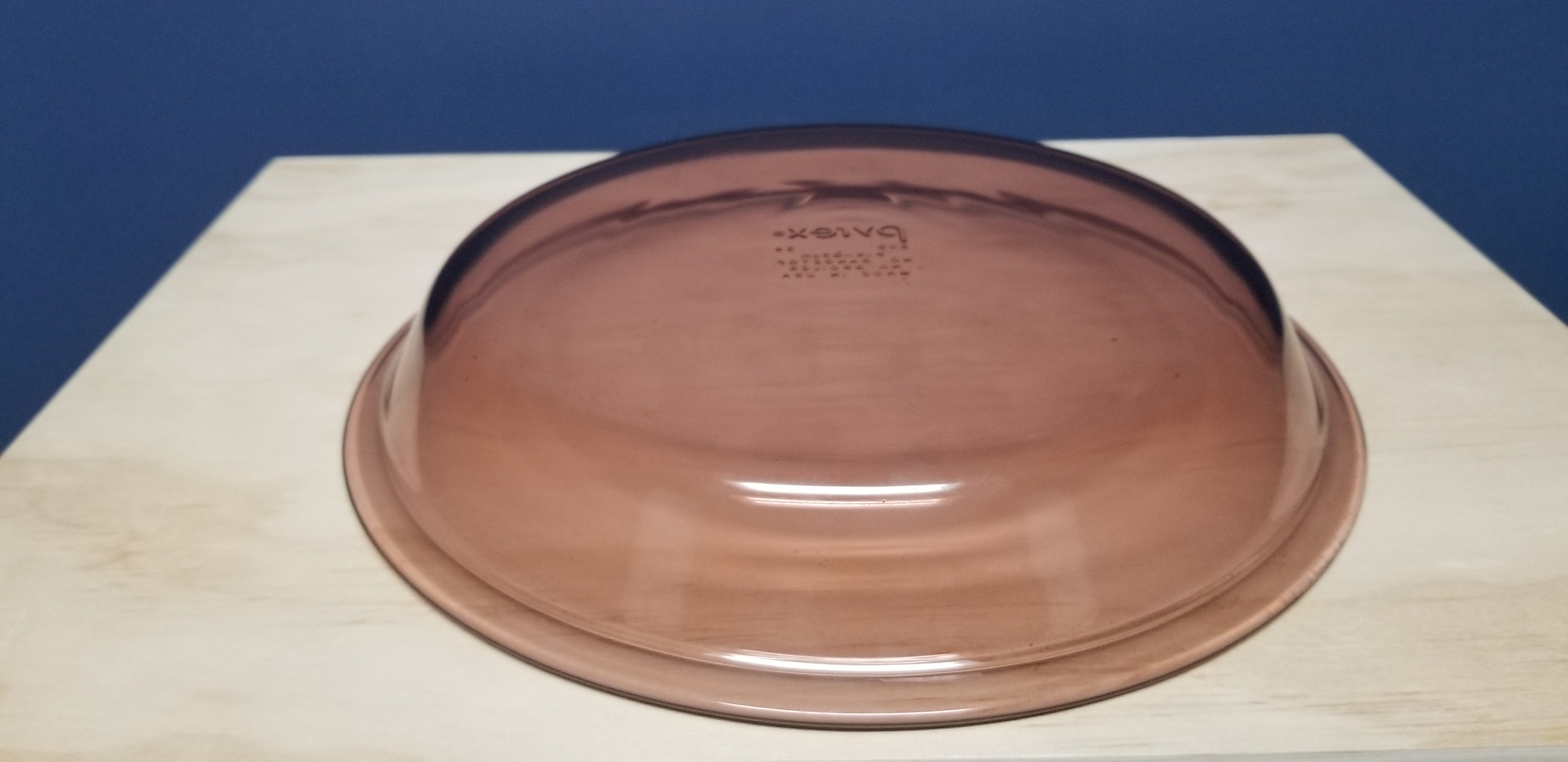 Vintage Purple Pyrex Pie Plate Cranberry Vision Pyrex | Etsy