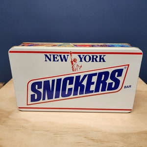 Vintage Tins Snickers Candy Bar New York 1990 - Etsy