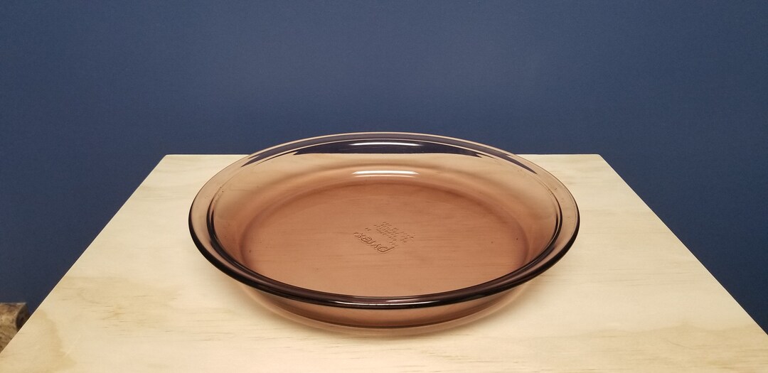 Vintage Purple Pyrex Pie Plate, Cranberry Vision Pyrex Bakeware, 1980s ...