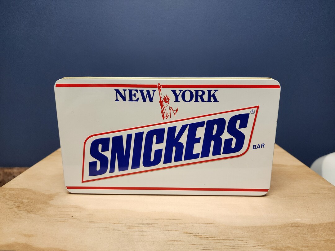 Vintage Tins Snickers Candy Bar New York 1990 - Etsy