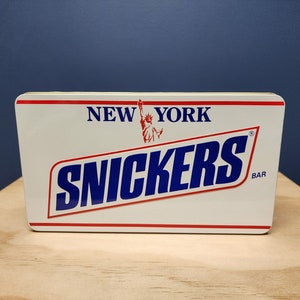 Vintage Tins Snickers Candy Bar New York 1990 - Etsy