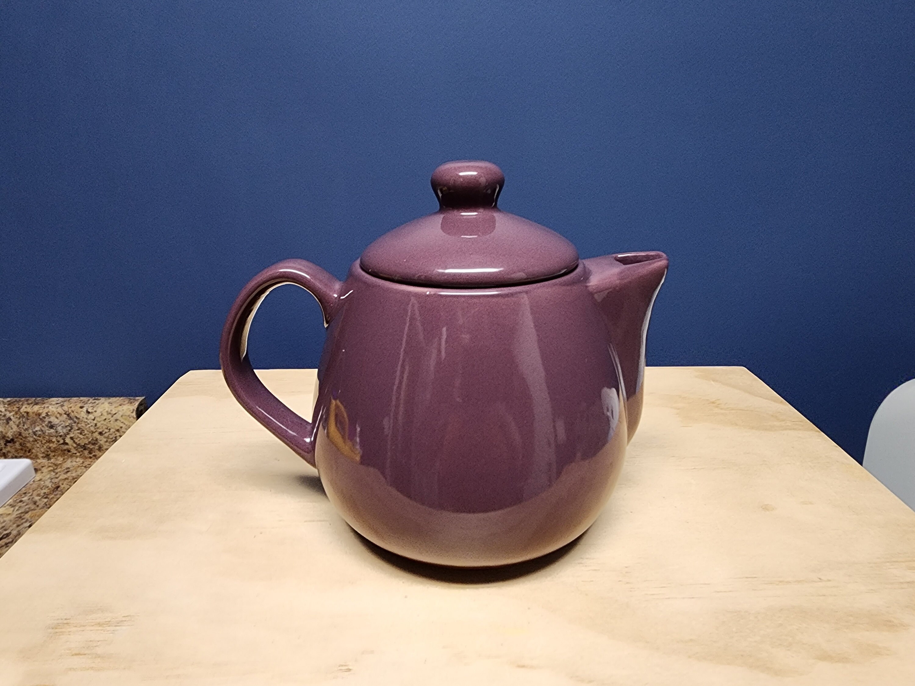 Purple Tea Pot Clip Art