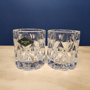 Vintage Shannon Crystal Candleholders for Tea Lights, Serenade Pattern ...