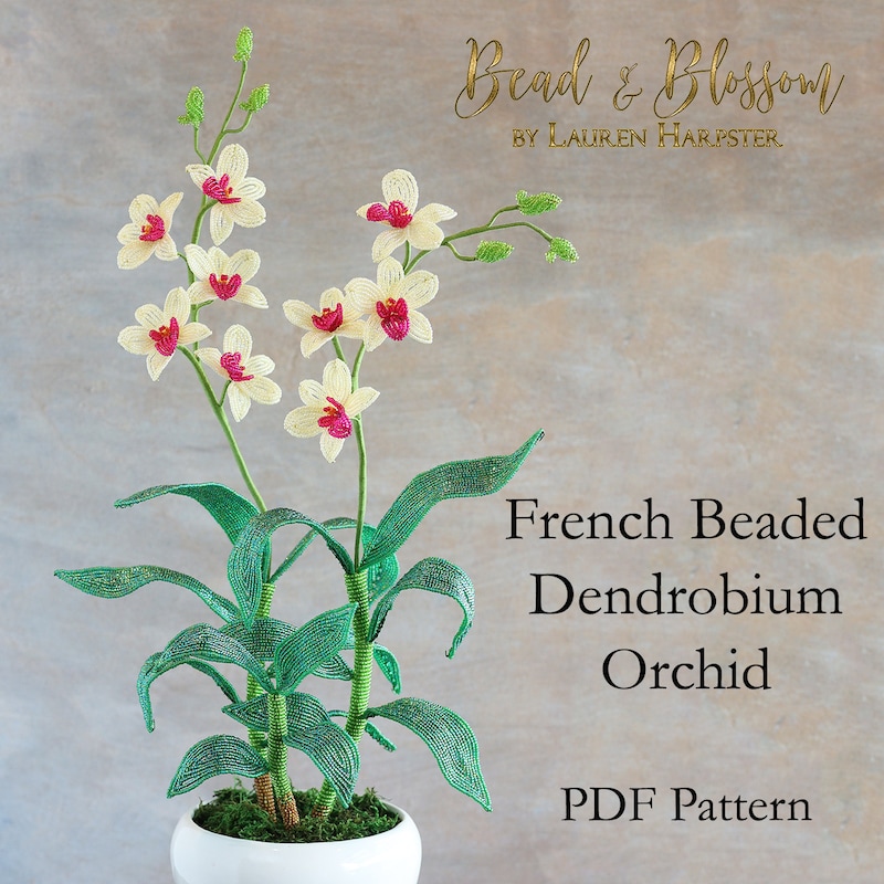 Beaded Orchids Jewelry - Etsy