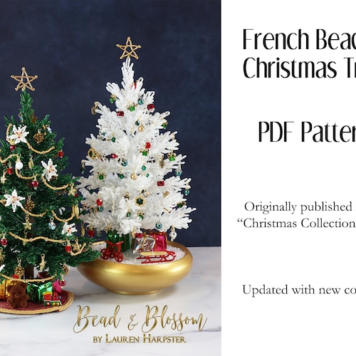 PDF Pattern Christmas Beaded Tree Seed Bead Weaving - Etsy