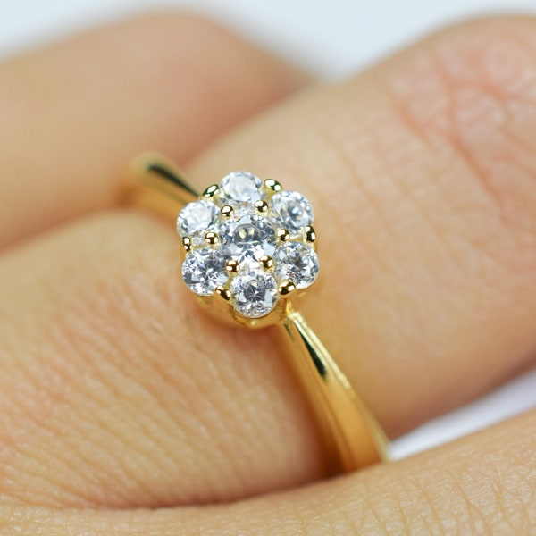 Gold Promise Ring - Etsy