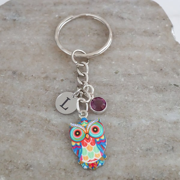 Colorful Owl - Etsy