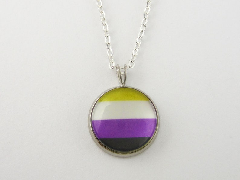 LGBTQ Necklace Queer / Gay Pride Jewelry Gender and Sexual | Etsy Canada