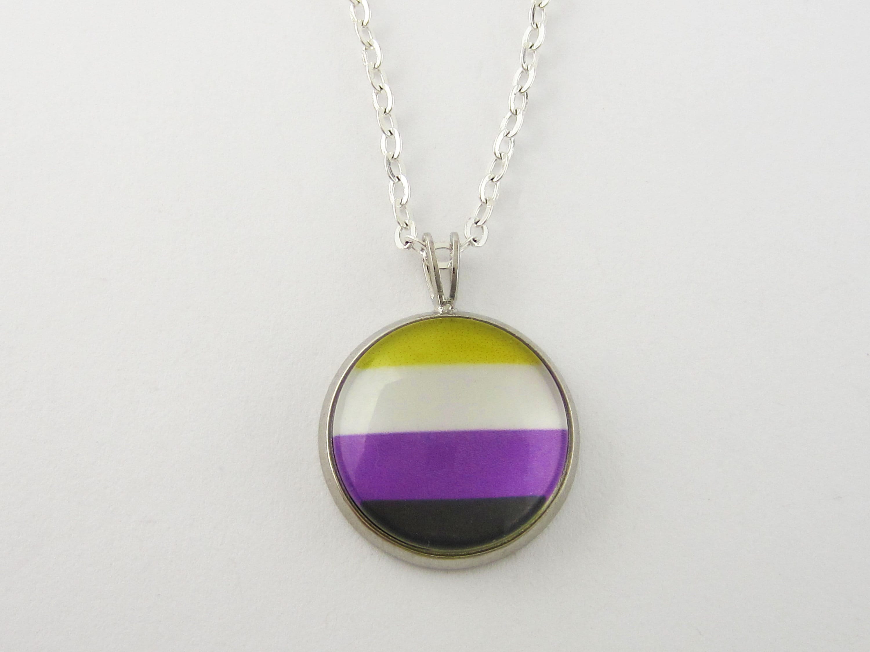 LGBTQ Necklace Queer / Gay Pride Jewelry Gender and Sexual | Etsy Canada
