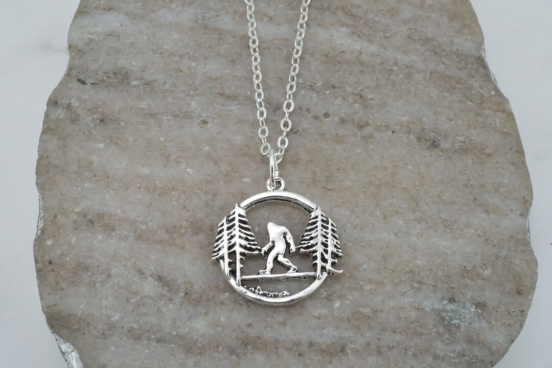 Sasquatch Necklace - Bigfoot Necklace - Conspiracy Theory Gifts ...