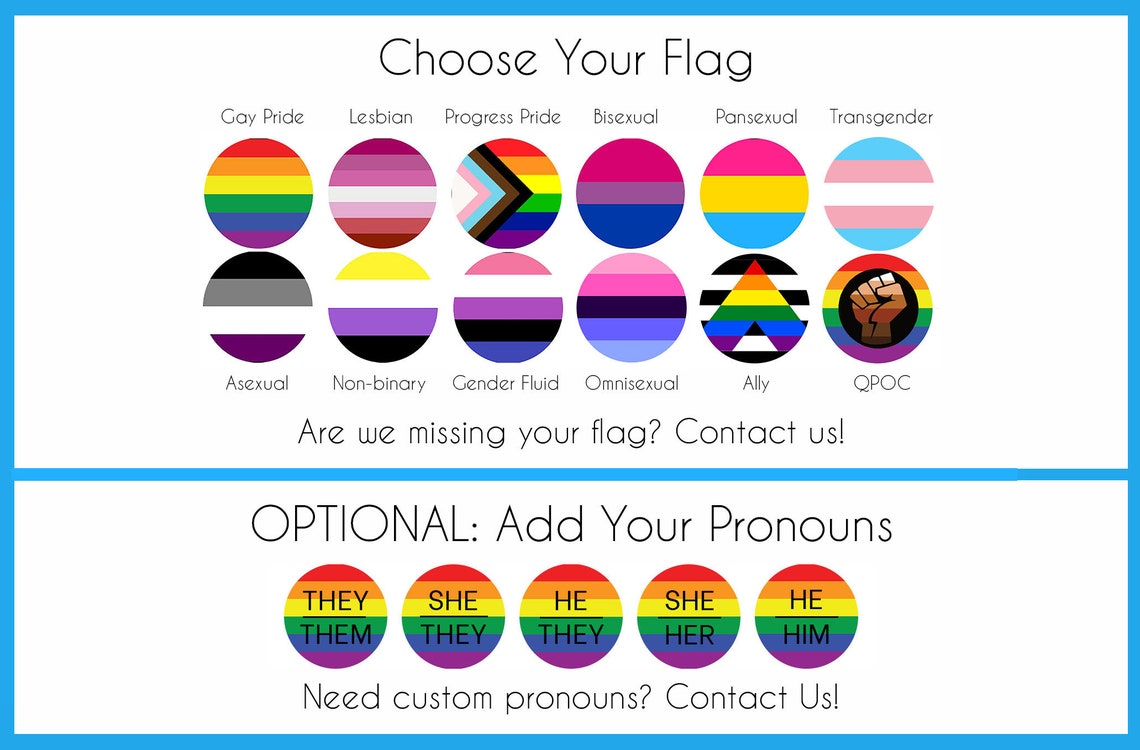 LGBTQ Necklace Queer / Gay Pride Jewelry Gender and Sexual | Etsy Canada